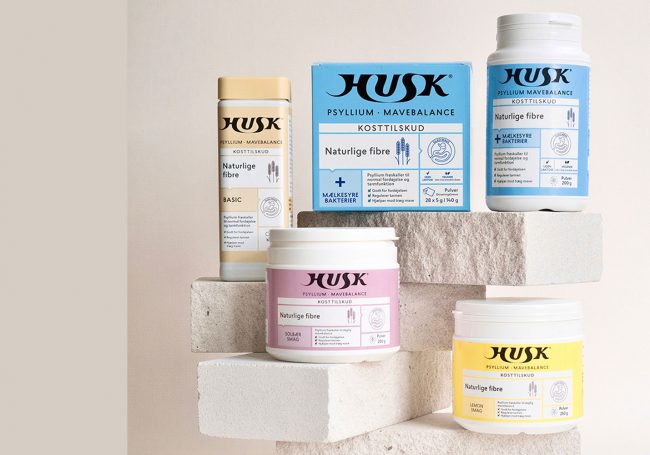 HUSK® Psyllium frøskaller - Vil du vide mere om HUSK® produkterne.